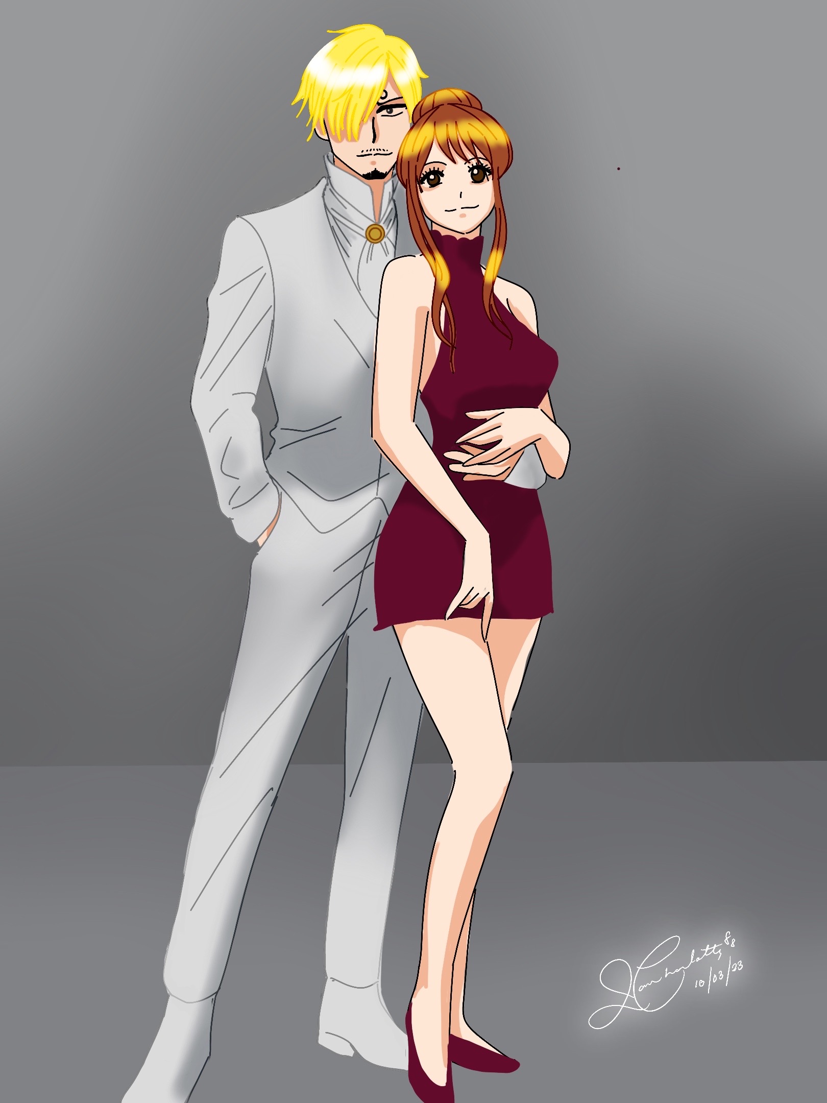Sanji X Nami By Iamcharlotte88 On Deviantart