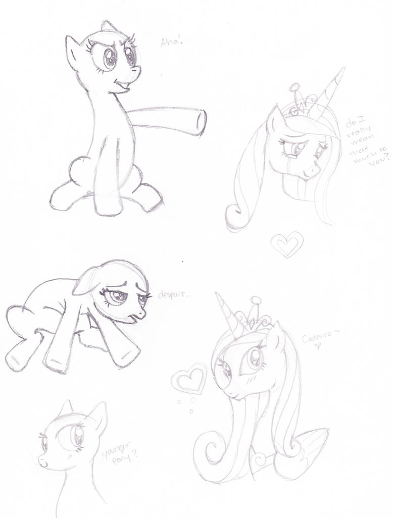 Mlp Sketch Dump By Jesstheotaku On Deviantart