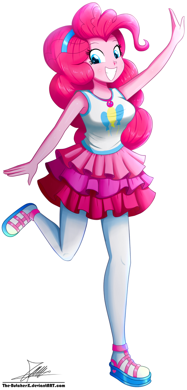 Pinkie Pie Eqg Style Commission By The Butcher X On Deviantart