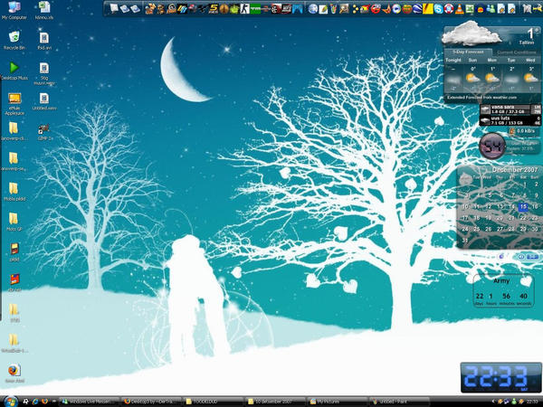 desktop screenshot by DerTraum on DeviantArt
