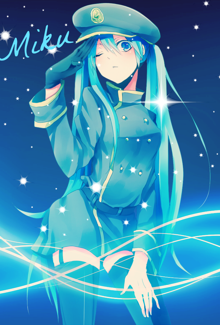 Officer Miku On Duty By Natsukiwastaken On Deviantart