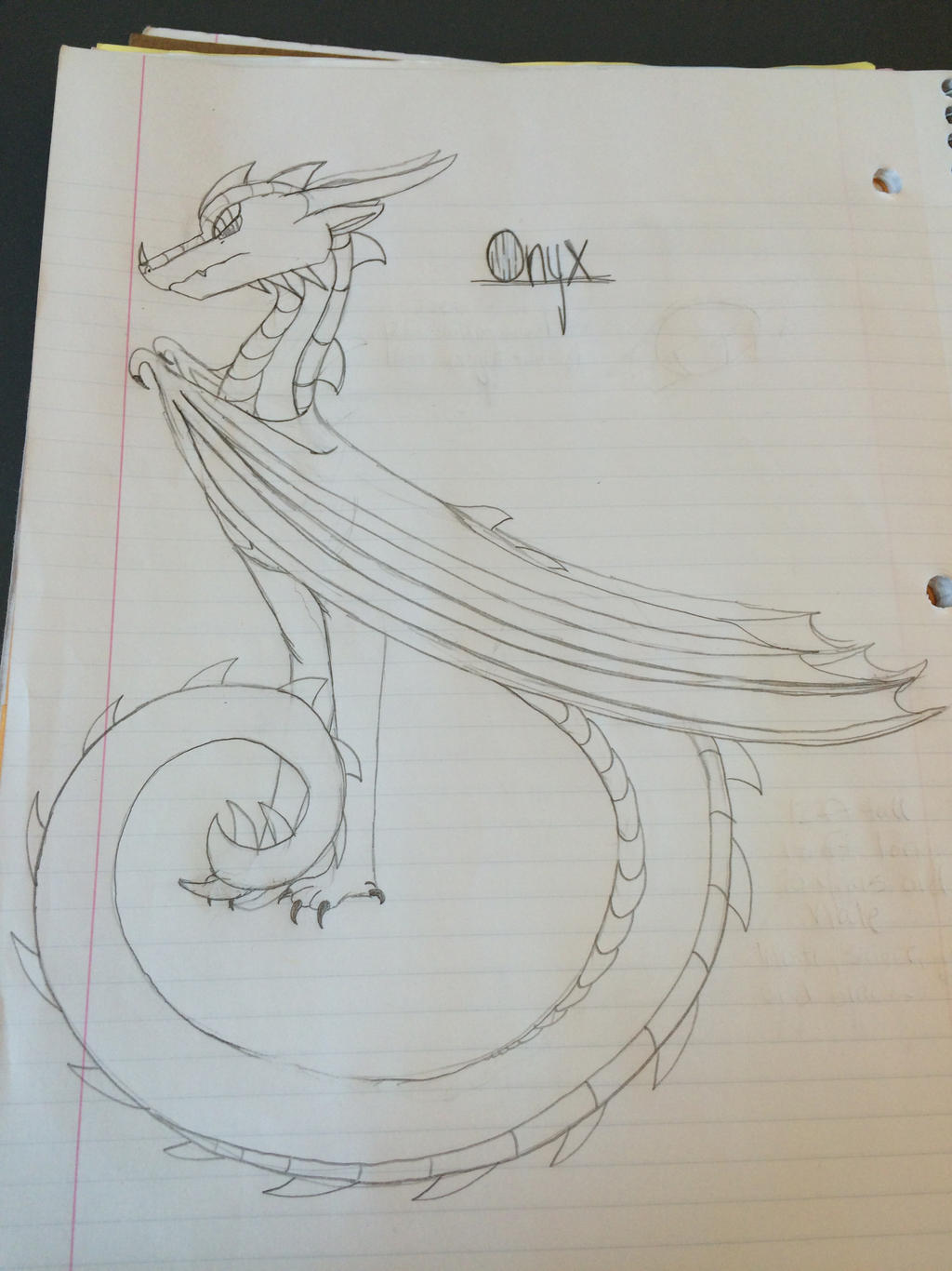 Onyx Sketch By Calisii On Deviantart