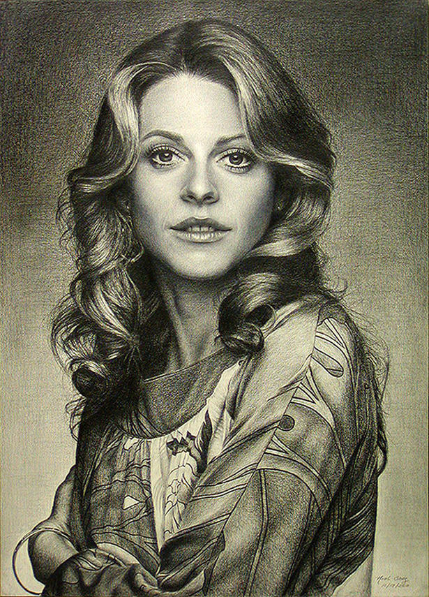 Lindsay Wagner as Jaime Sommers the Bionic Woman by noeling on DeviantArt