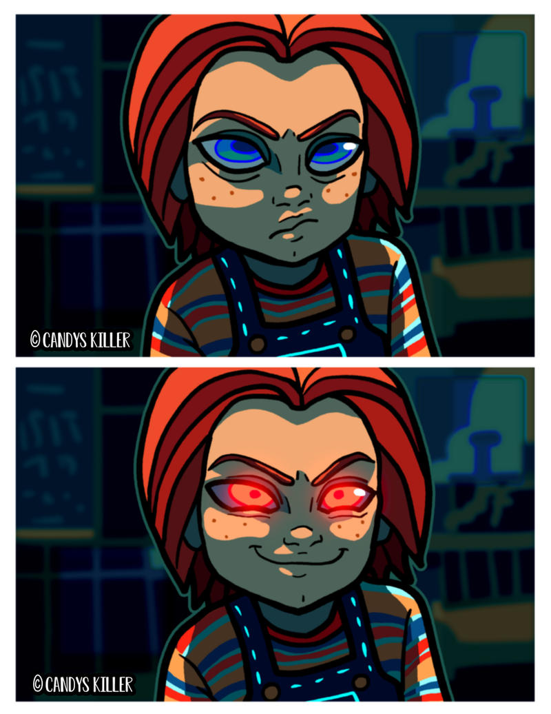 Chucky Redraw By Candys Killer On Deviantart