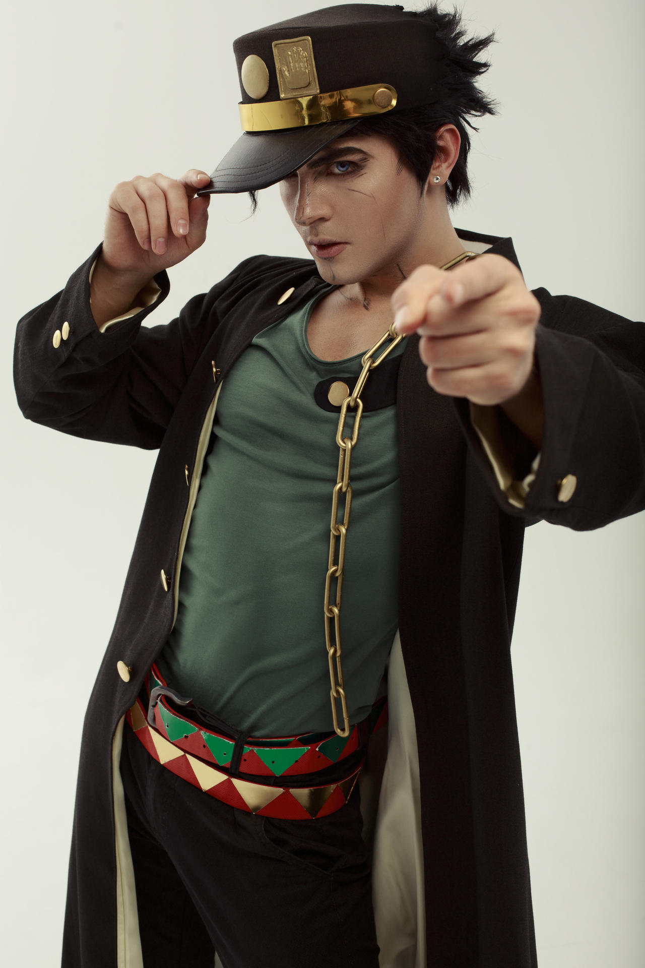 Jotaro Kujo Cosplay By Graysonfin On Deviantart