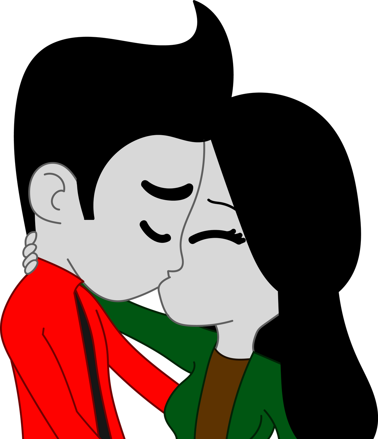 Request James X Emily Kiss By Metaengine03 On Deviantart