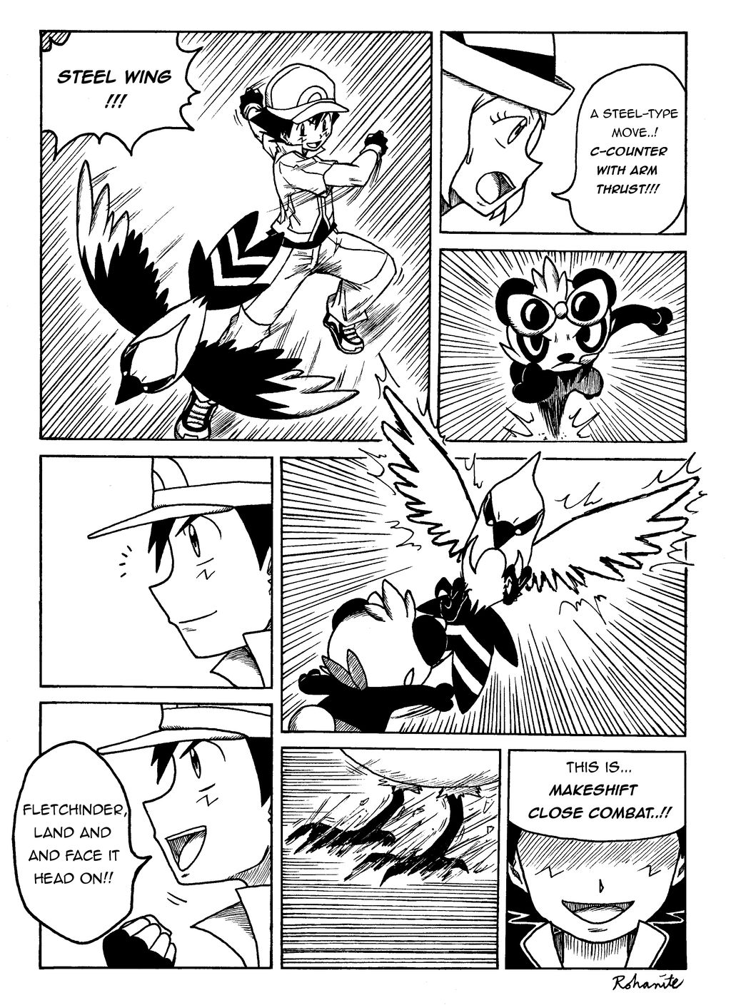 Ash VS Serena Page 3. by Rohanite on DeviantArt Ash VS Serena Page 3. by Rohanite on DeviantArt