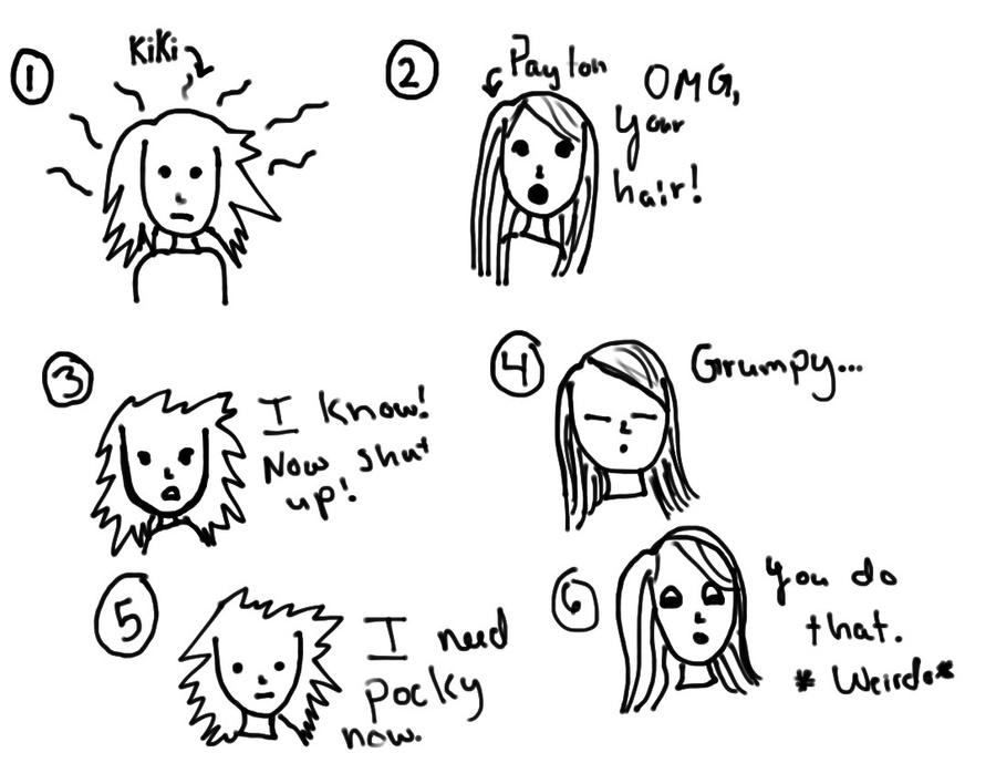 Bad Hair Day Comic By Queen Kiki On Deviantart