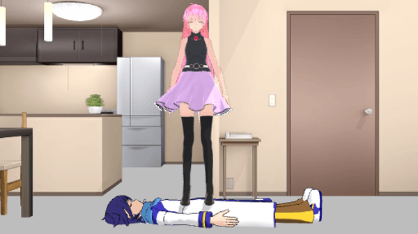 Luka Tramples Kaito By Tramplingfreak On Deviantart
