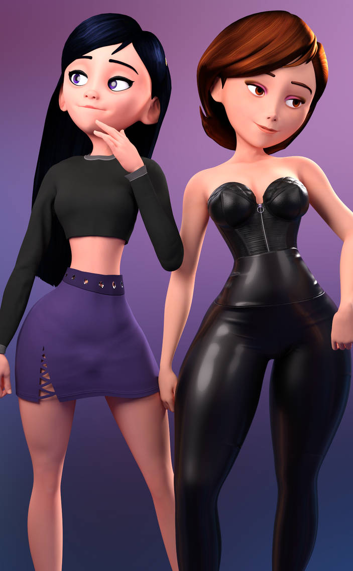 Helen And Violet Confident By Vtemp On Deviantart
