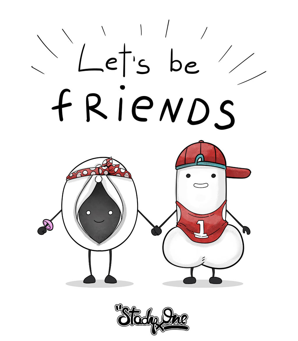 Lets Be Friends By Stadyone On Deviantart