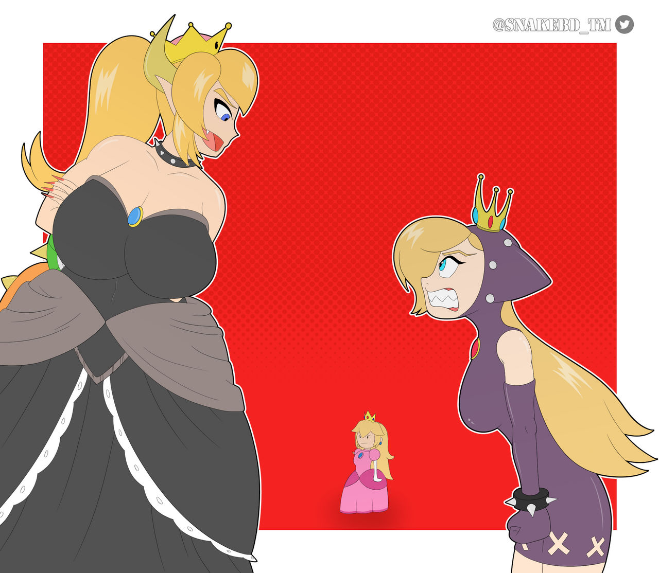 Bowsette vs Wapeach by SnakeBD on DeviantArt Bowsette vs Wapeach by SnakeBD on DeviantArt