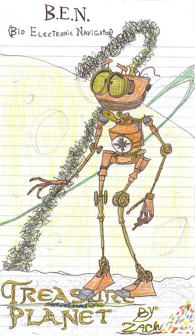B.E.N. From Treasure Planet by ZBot9000 on DeviantArt