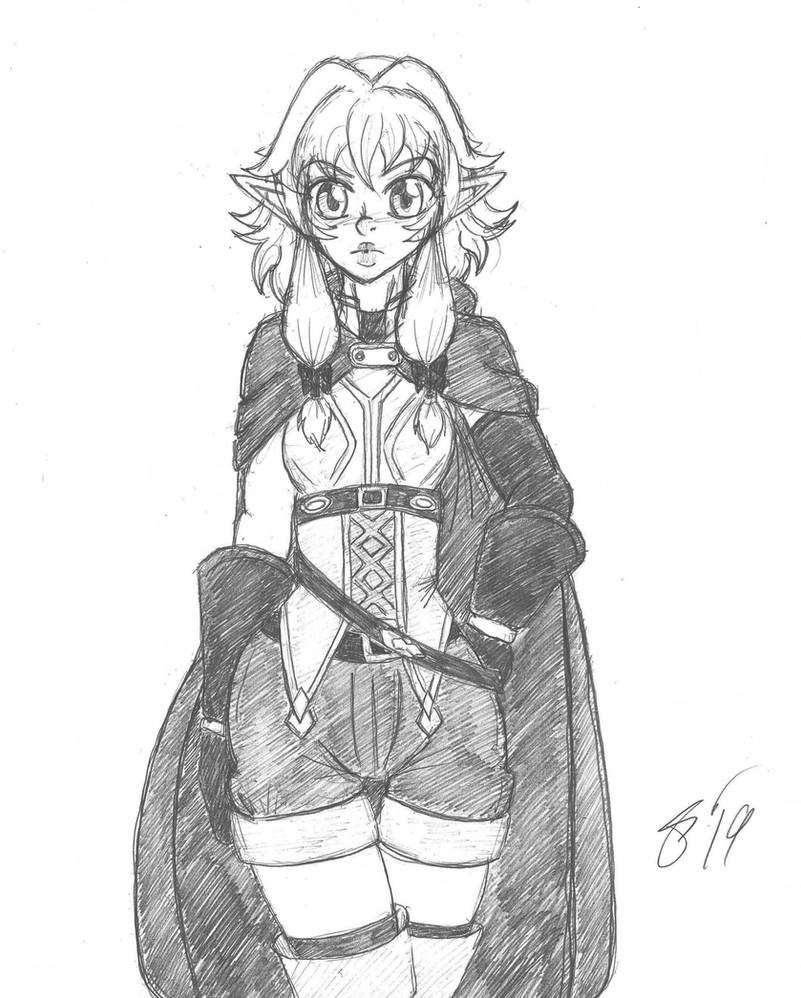 High Elf Archer By Escafa On Deviantart