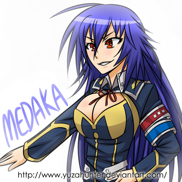 Medaka Box Medaka Kurokami By Yuzahunter On Deviantart