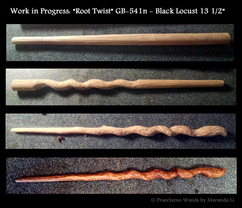 Work In Progress Root Twist By Praeclaruswands On Deviantart