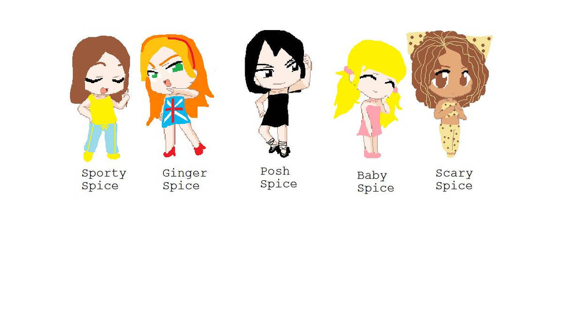 The Spice Girls By Kasaruka16 On Deviantart