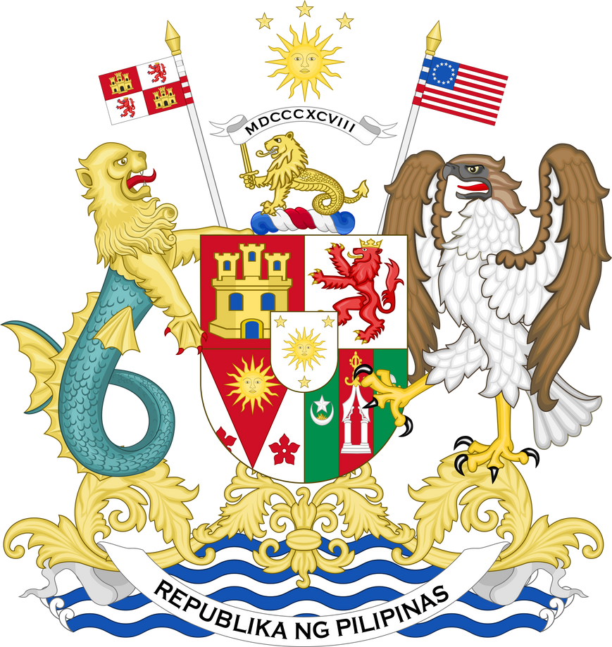 Coat Of Arms Redesign Of The Philippines By NyanCat06 On DeviantArt coat-of-arms-redesign-of-the-philippines-by-nyancat06-on-deviantart