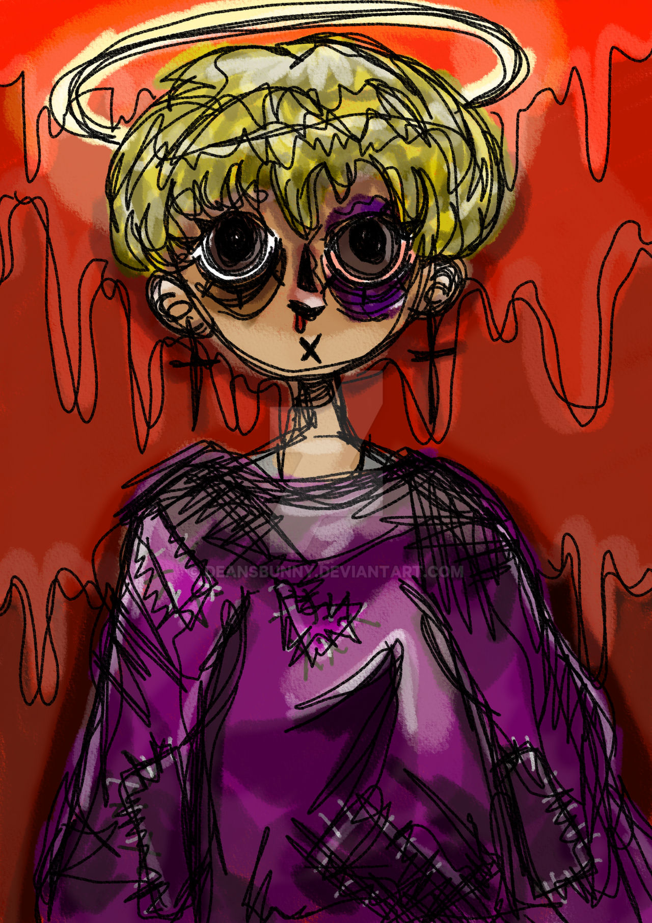 Travis Fanart SALLY FACE by deansbunny on DeviantArt Travis Fanart SALLY FACE by deansbunny on DeviantArt