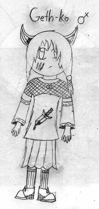 Adoptable Neko Female Geth Ko By Arcdargo On Deviantart