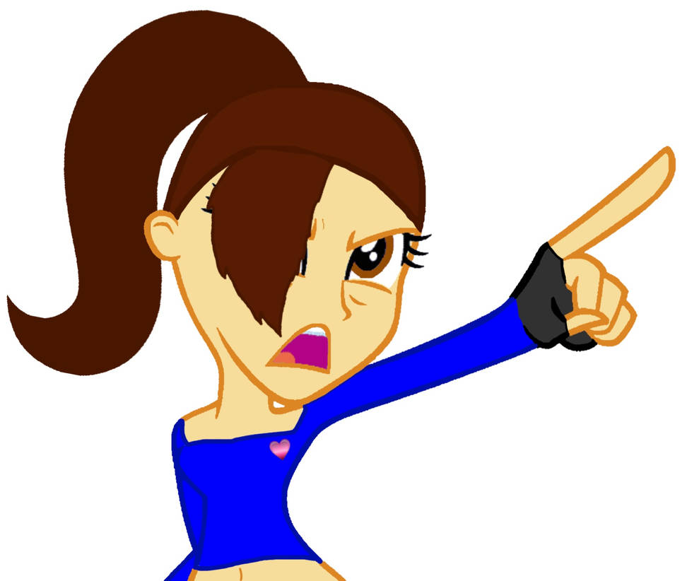 Joanna Pointing Her Finger By Lane52403 On Deviantart