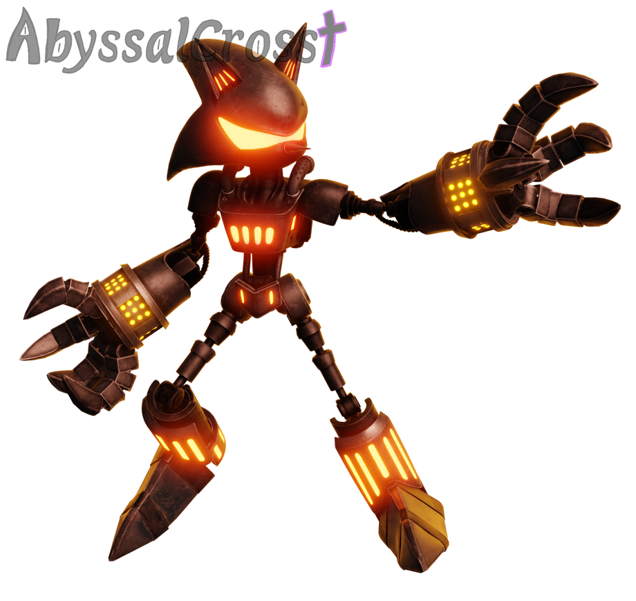 Furnace Metal Sonic Pose 14 By Abyssalcross On Deviantart