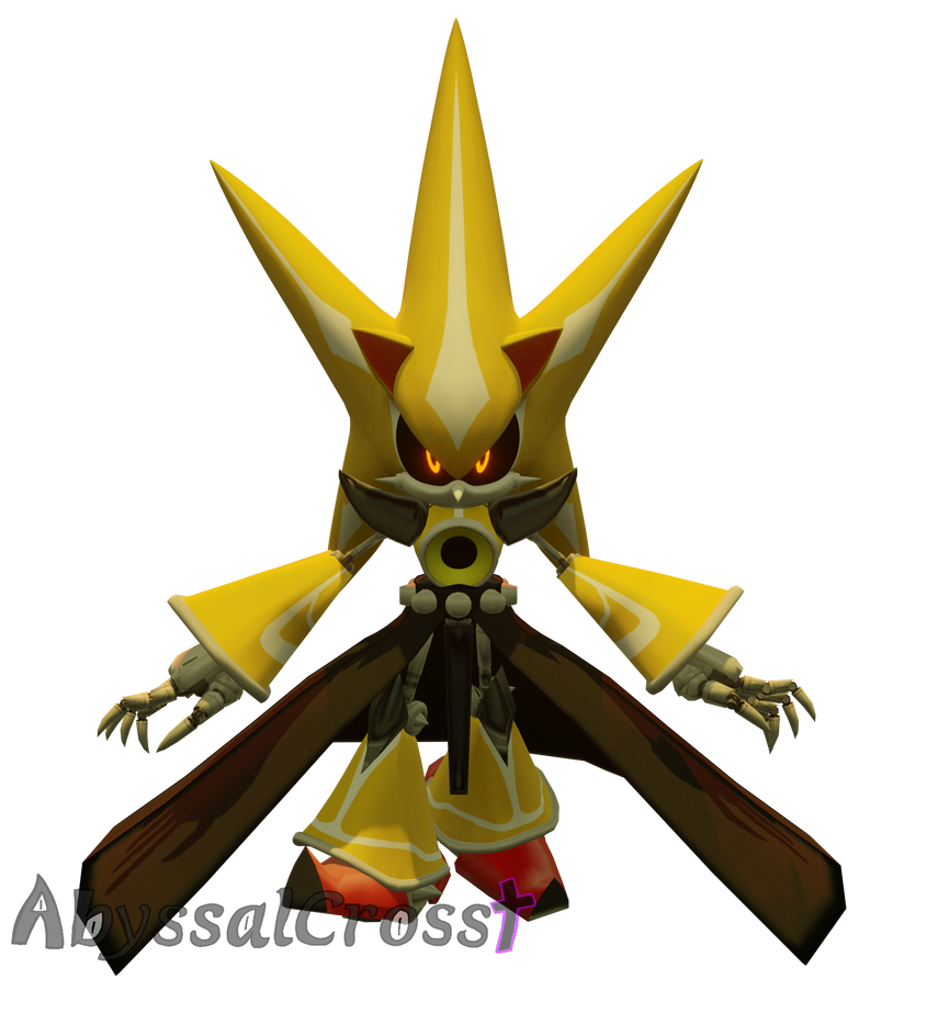 Super NEO Metal Sonic Render by AbyssalCross on DeviantArt Super NEO Metal Sonic Render by AbyssalCross on DeviantArt