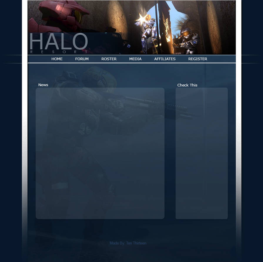 Halo Resort Template by Ten-Thirteen on DeviantArt