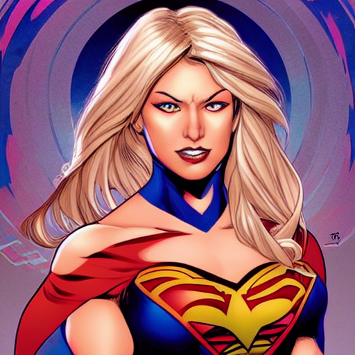 Supergirl Portrait By Willowtreecat On Deviantart