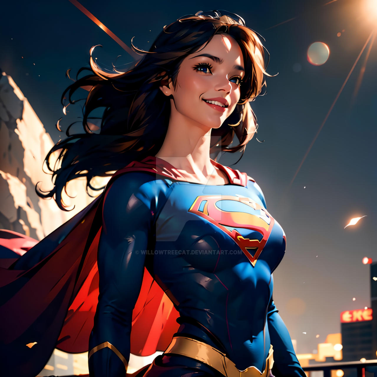 More Anime Supergirl Sofia By Willowtreecat On Deviantart