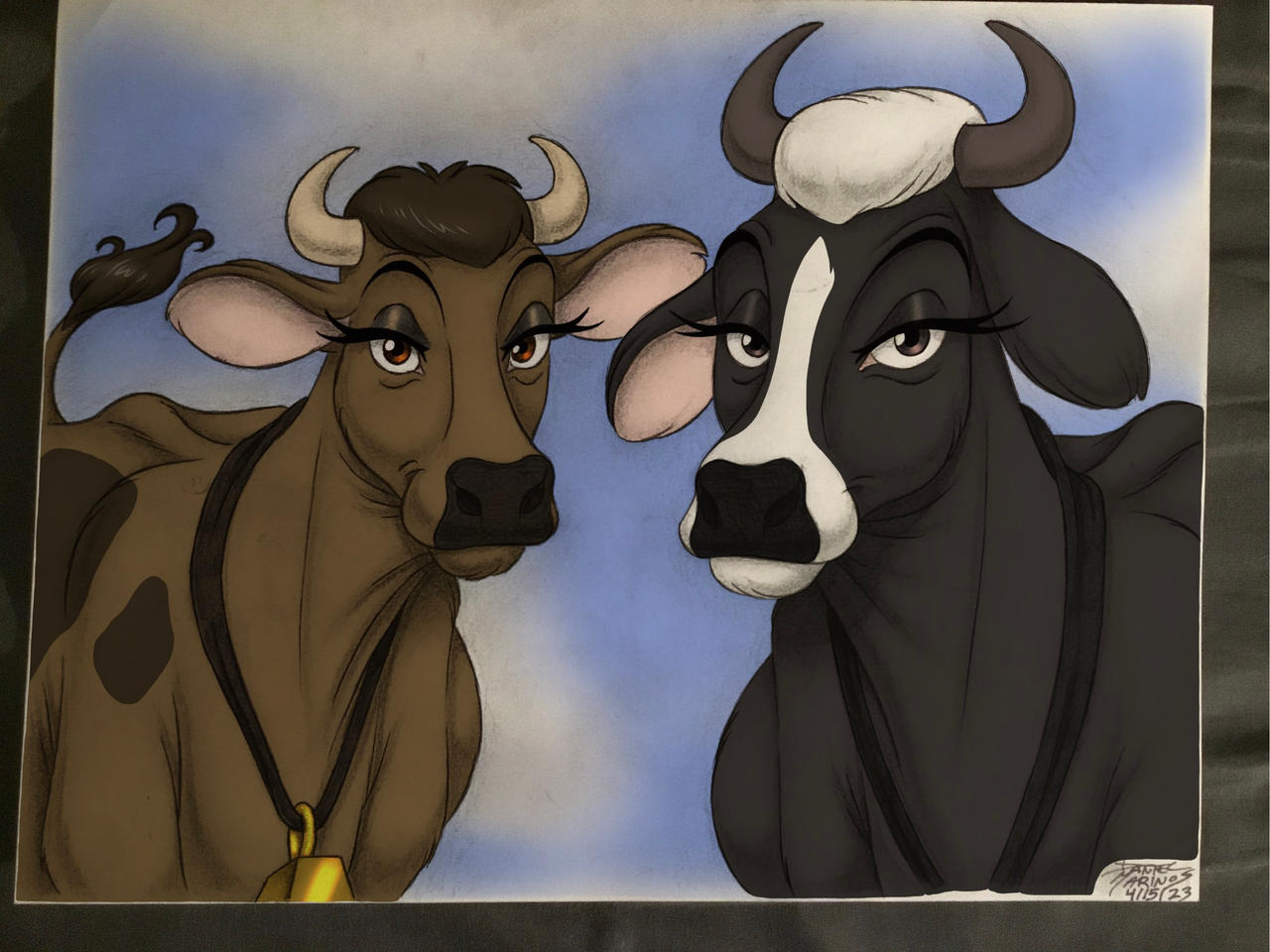 Cow Ladies Color By Doodledan86 On Deviantart