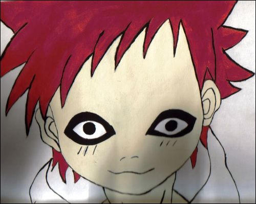 Kid Gaara by level27coffinkid on DeviantArt