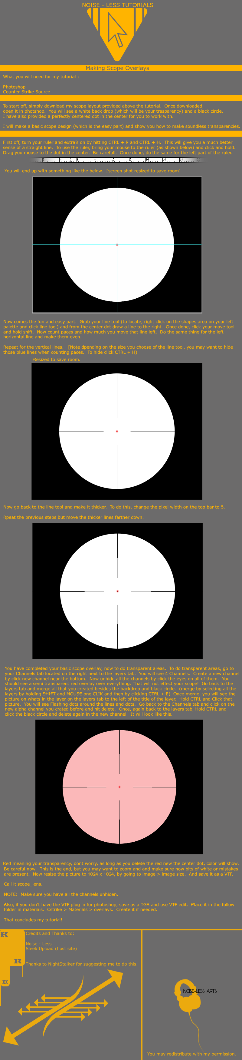 CSS Scope Overlay Tut by Noise-Less on DeviantArt