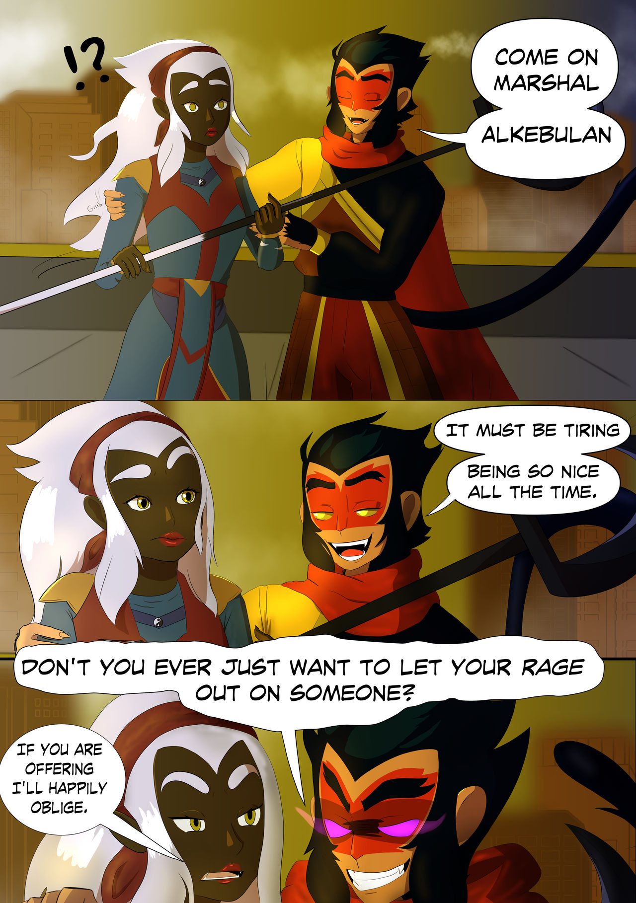 Aren't You Tired of Being Nice? by JJSpeedpelt on DeviantArt Aren't You Tired of Being Nice? by JJSpeedpelt on DeviantArt