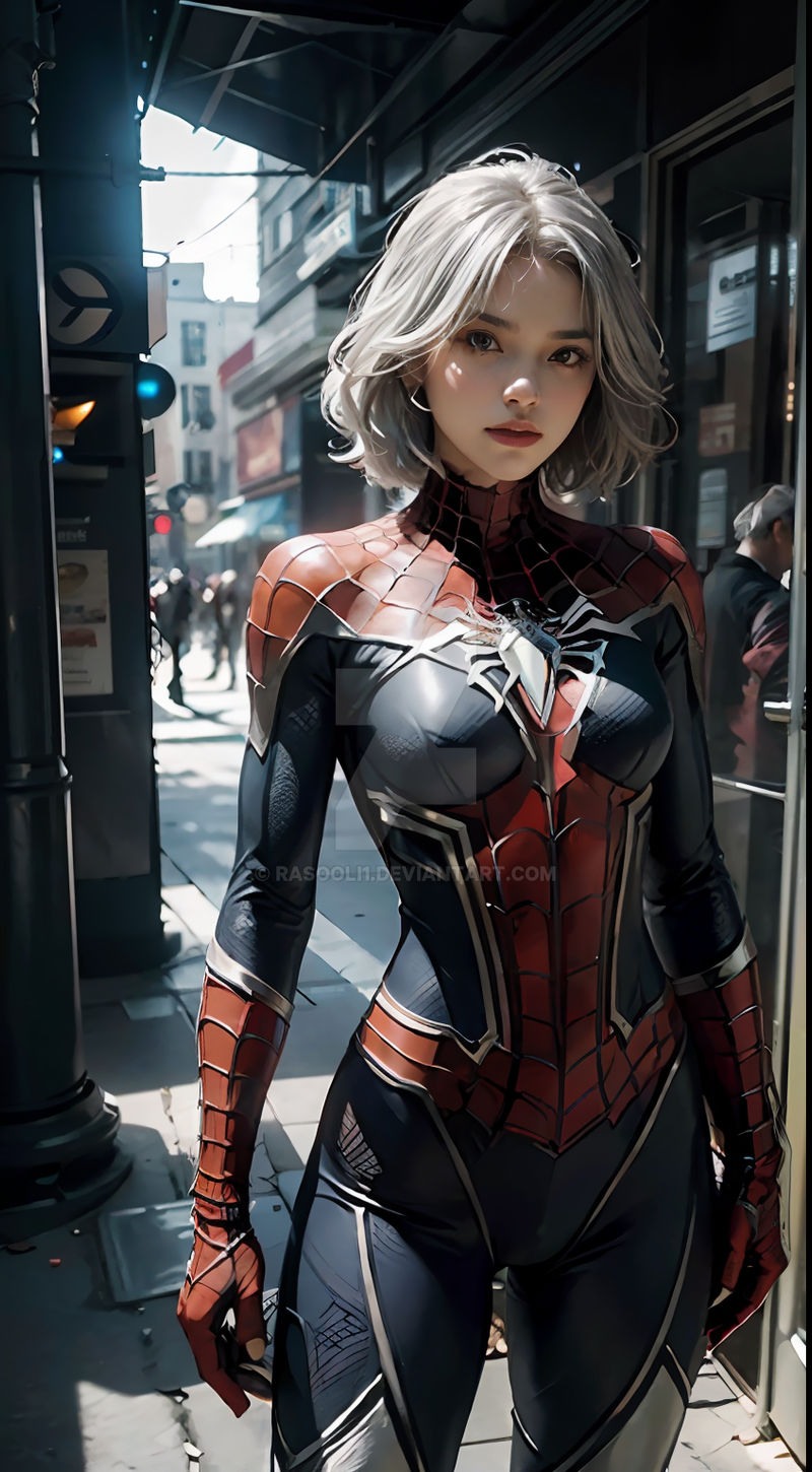 Spider Girl Black Suit 4k By Rasooli1 On Deviantart