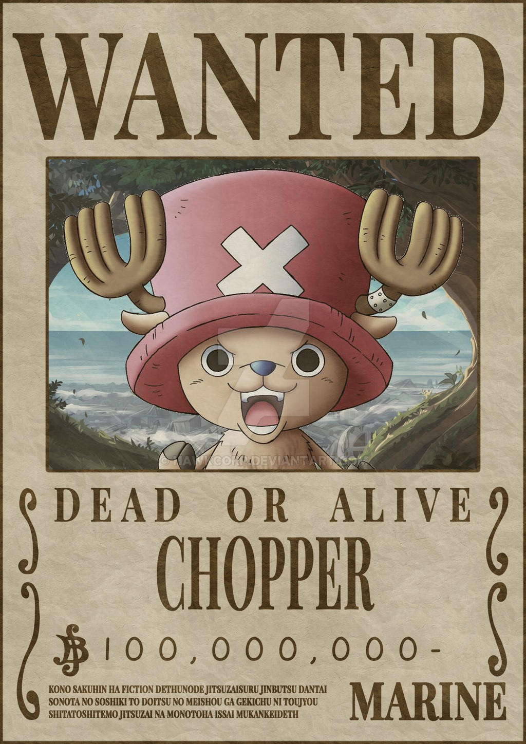 Chopper Dead Or Alive By Hawkcorp On Deviantart