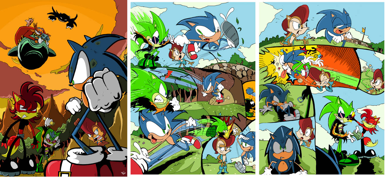 Sonic Vs Fiona Preview By Jowyb On Deviantart