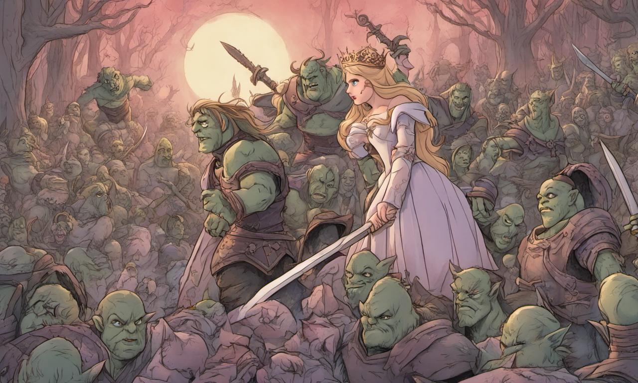 Princess Aurora And The Orcs By Diebestie On Deviantart