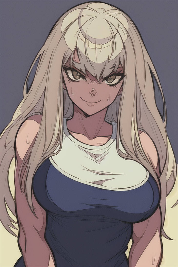 Muscular Waifu By Artfulgoddess66 On Deviantart
