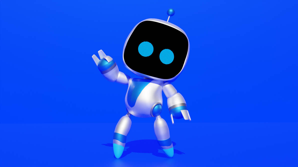Astro Bot Fan-made 3d model Blender by Shortshaker on DeviantArt Astro Bot Fan-made 3d model Blender by Shortshaker on DeviantArt
