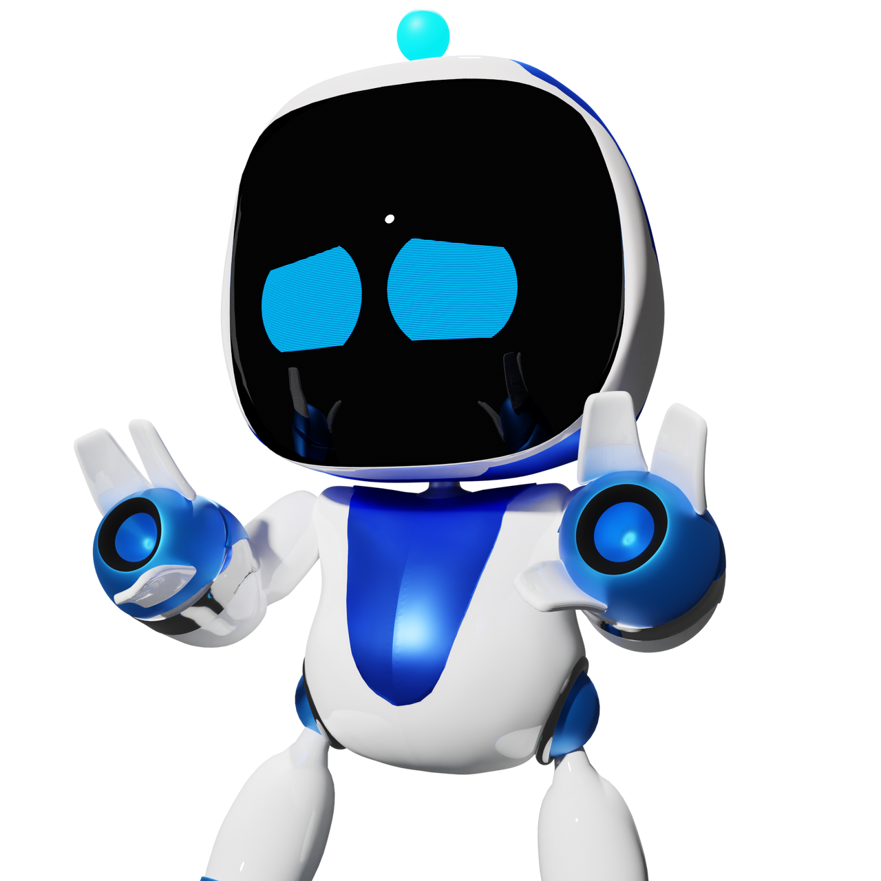Astro Bot feeling nervous (Blender) by Shortshaker on DeviantArt Astro Bot feeling nervous (Blender) by Shortshaker on DeviantArt