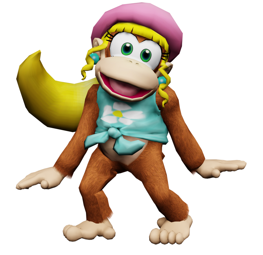 Dixie Kong With Tv Show Shirt By Shortshaker On Deviantart