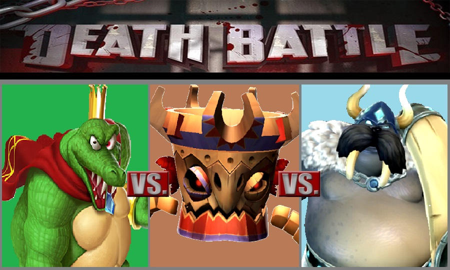 King K Rool Vs Tiki Tong Vs Lord Fredrik By Omnicidalclown1992 On Deviantart