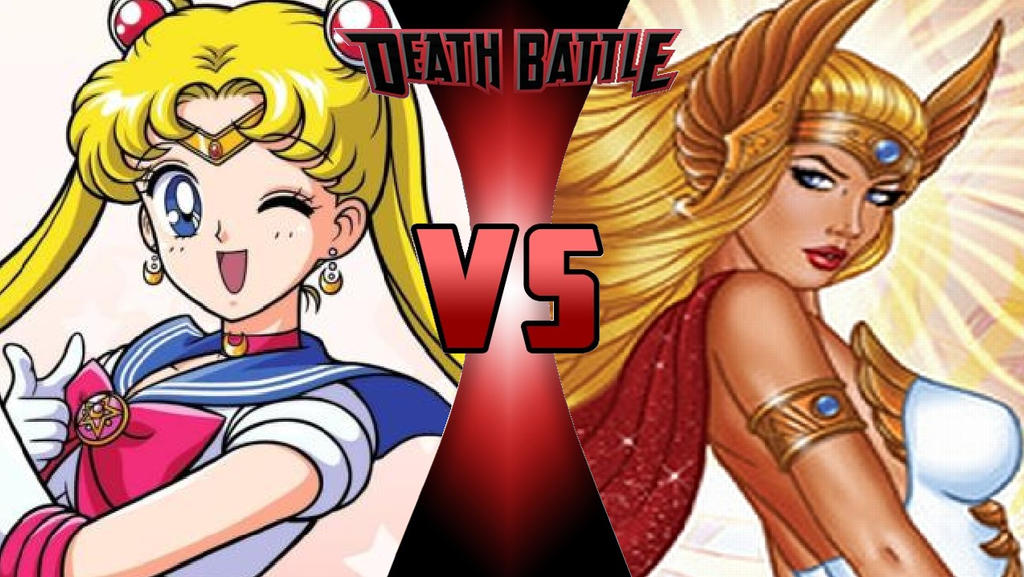 Sailor Moon vs. She-Ra by OmnicidalClown1992 on DeviantArt Sailor Moon vs. She-Ra by OmnicidalClown1992 on DeviantArt