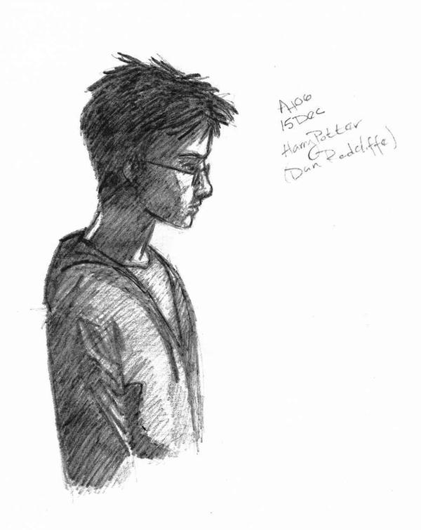 Dan Radcliffe as Harry Potter by artpsychopedia on DeviantArt