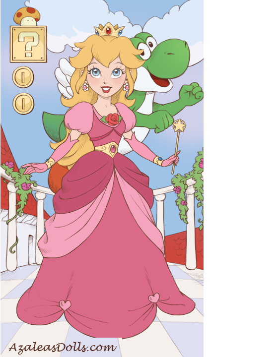 super Mario video game Princess Peach by sillyjellybeans on DeviantArt super Mario video game Princess Peach by sillyjellybeans on DeviantArt