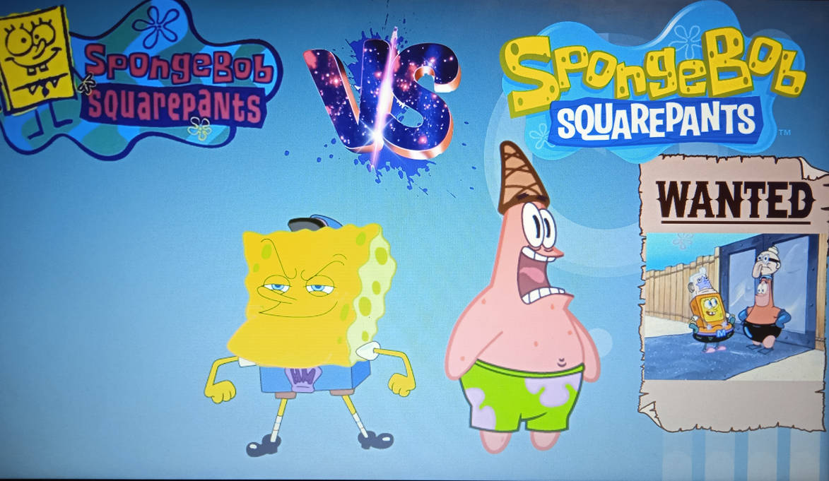 Spongebob Patrick Vs Spongebob Patrick By Fredystar On Deviantart