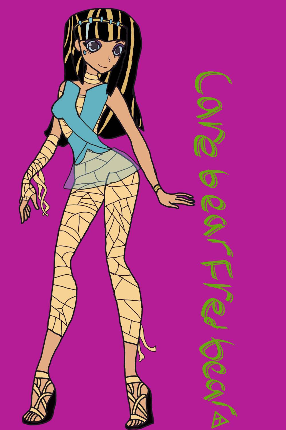 Cleo De Nile G1 By Carebearfredbear On Deviantart
