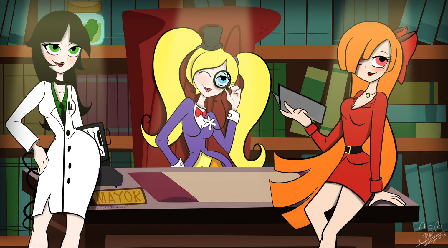 Ppg Criss Cross Crisis Teen Version By G3n3 On Deviantart