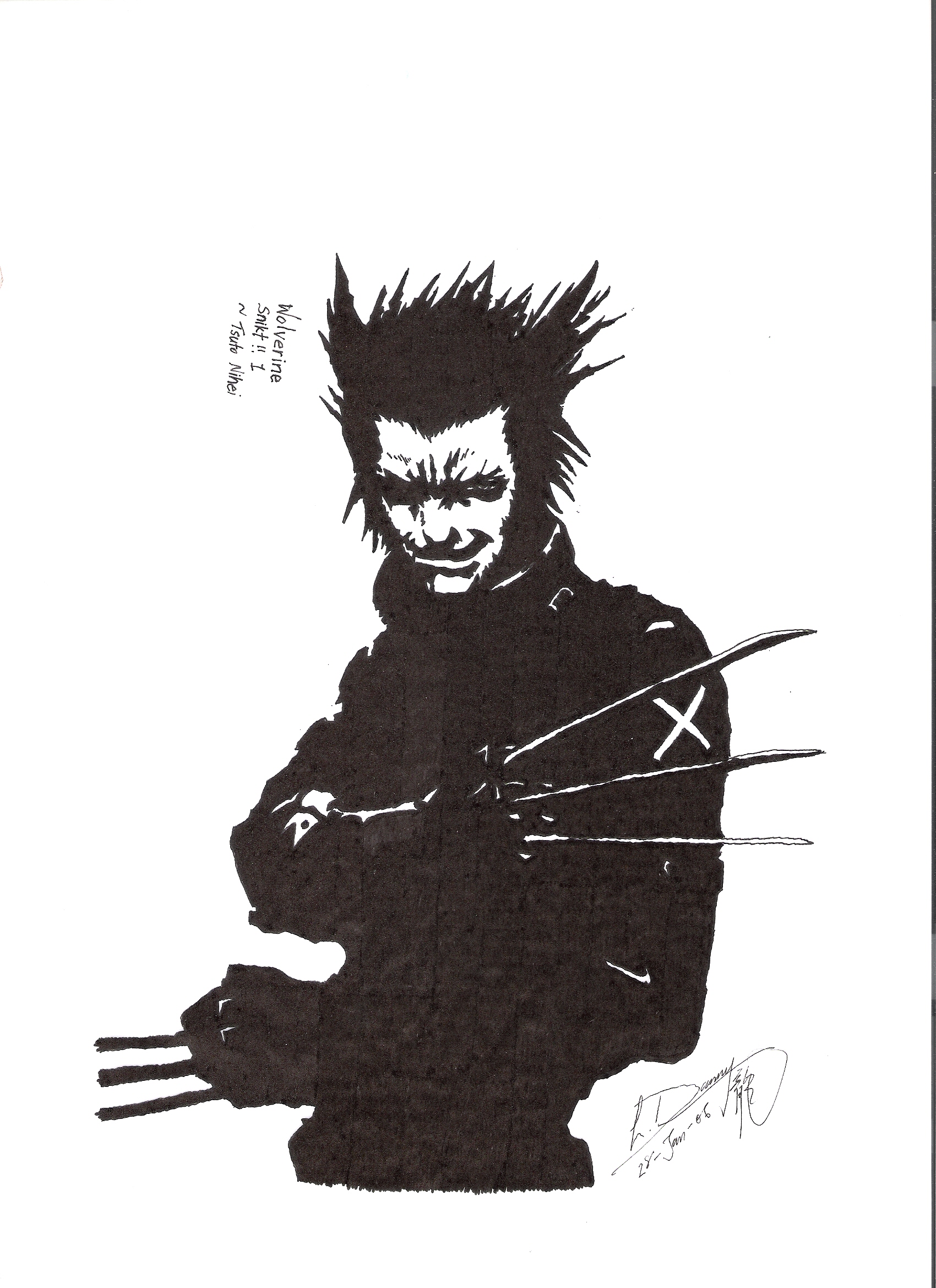 Wolverine Snikt Cover Page by leungd on DeviantArt